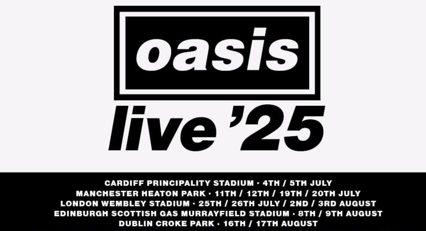 Oasis Announces First Concerts Since 2009: Tickets on Sale This ...