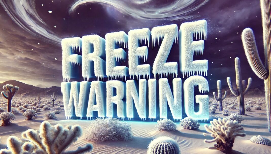 Freeze Warning in California: 28-Degree Lows Threaten Santa Barbara and ...