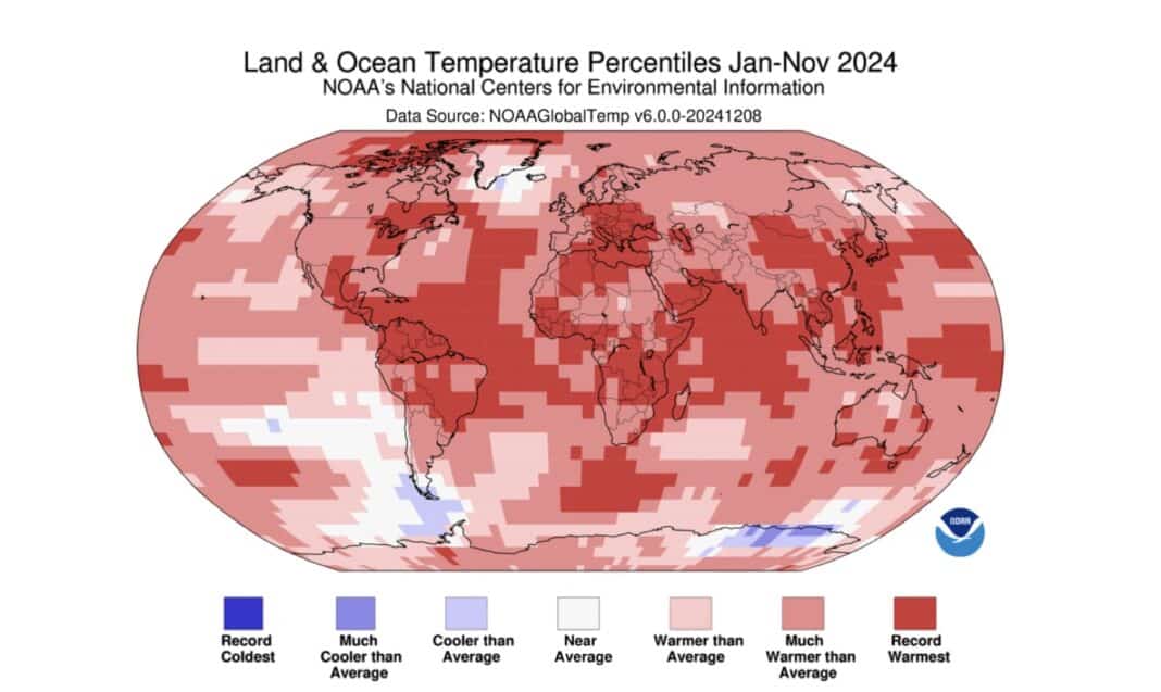 Record-Breaking Global Warming: 2024 Poised to Be Warmest Year in ...