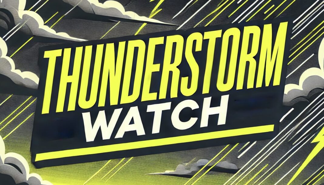 Kansas Thunderstorm Watch: Severe Winds and Hail Risk Until Midnight ...