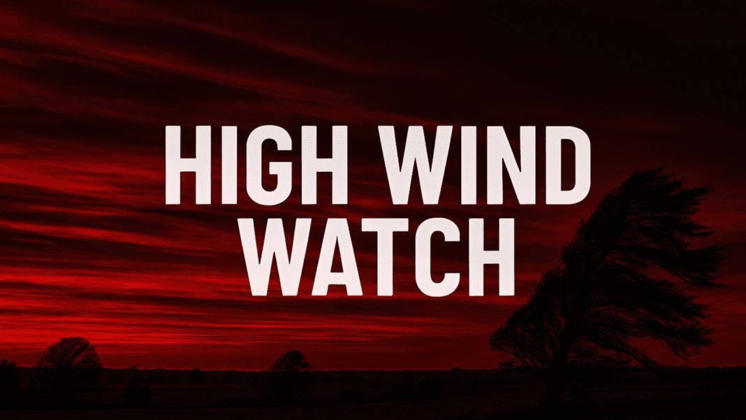 South Dakota High Wind Watch: Gusts Up to 65 MPH Expected Monday ...