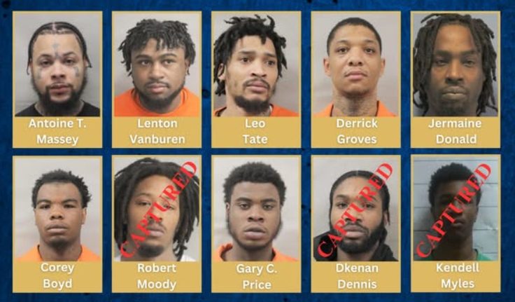 Louisiana Prison Escapees Sought: Five Still at Large After Orleans ...