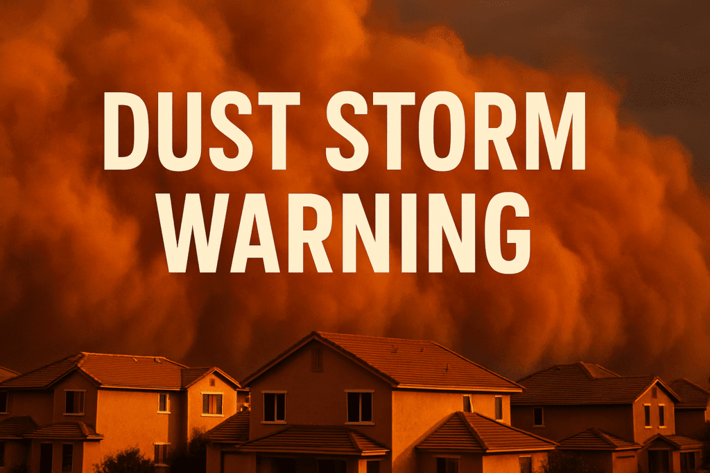 Illinois-Indiana Dust Storm Warning: 60 mph Winds, Zero Visibility Threaten I-55, I-65 Until 7: ...