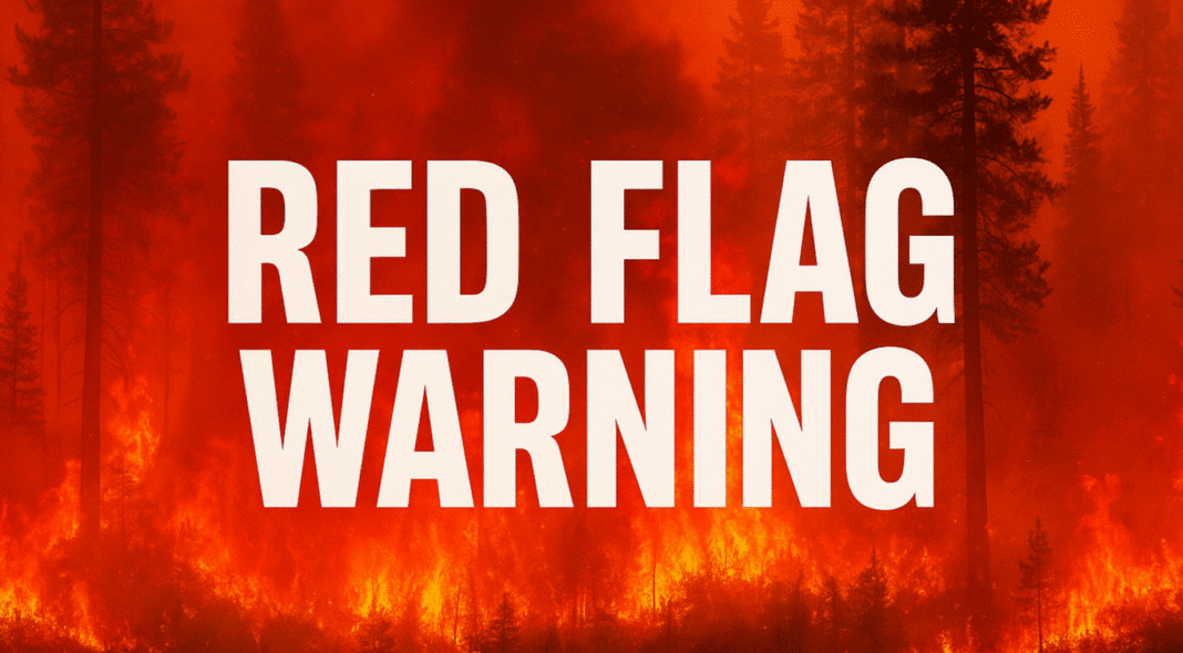 Northern California Red Flag Warning Friday: Gusty Winds, Low Humidity ...