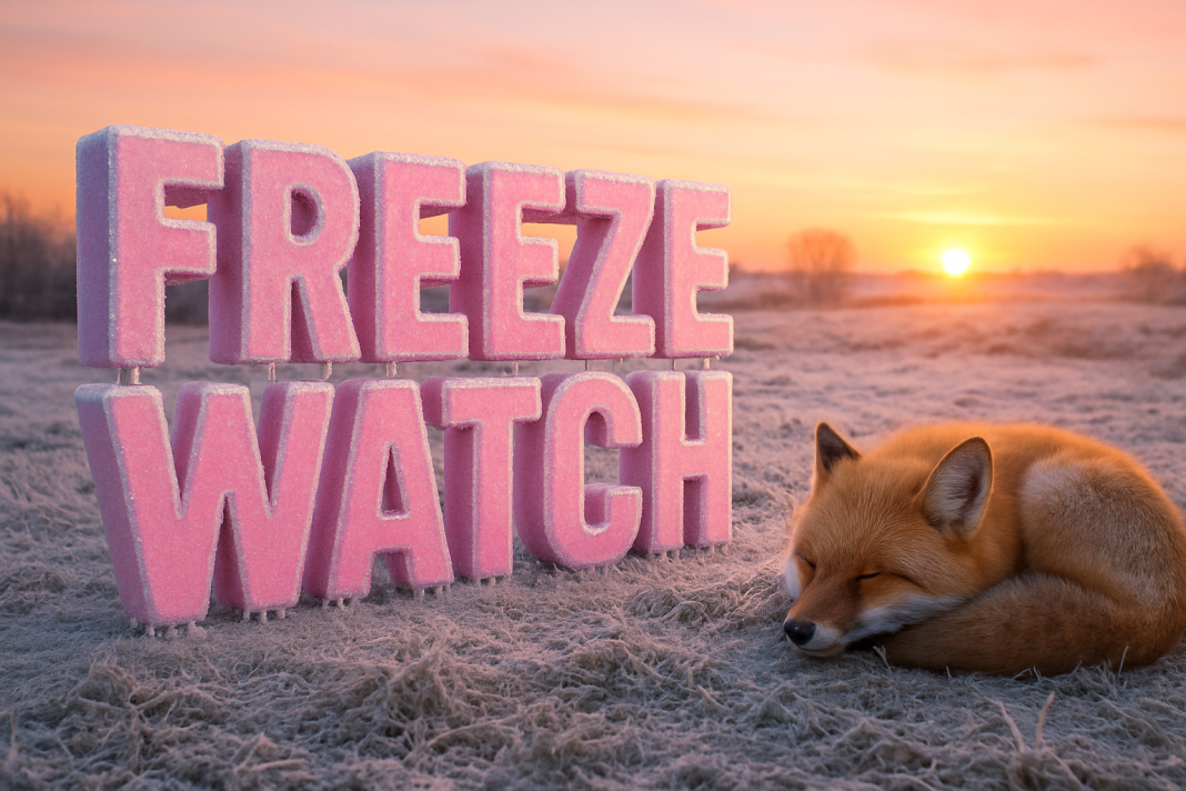 West Texas Weather Alert: Freeze Watch Late Saturday, 27–32° Temps ...