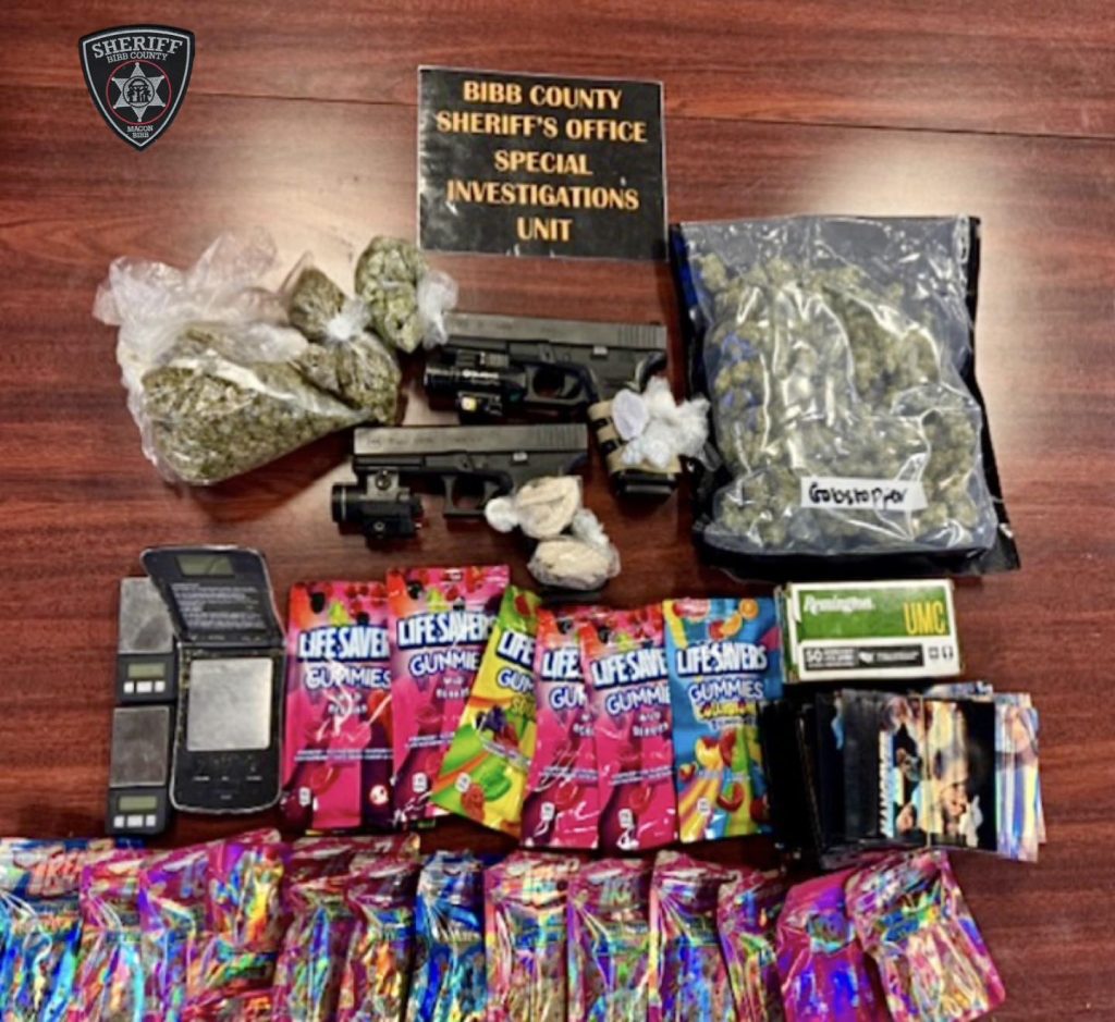 Georgia - Quinlan Drive Drug Raid: Bibb County Police Seize Guns ...